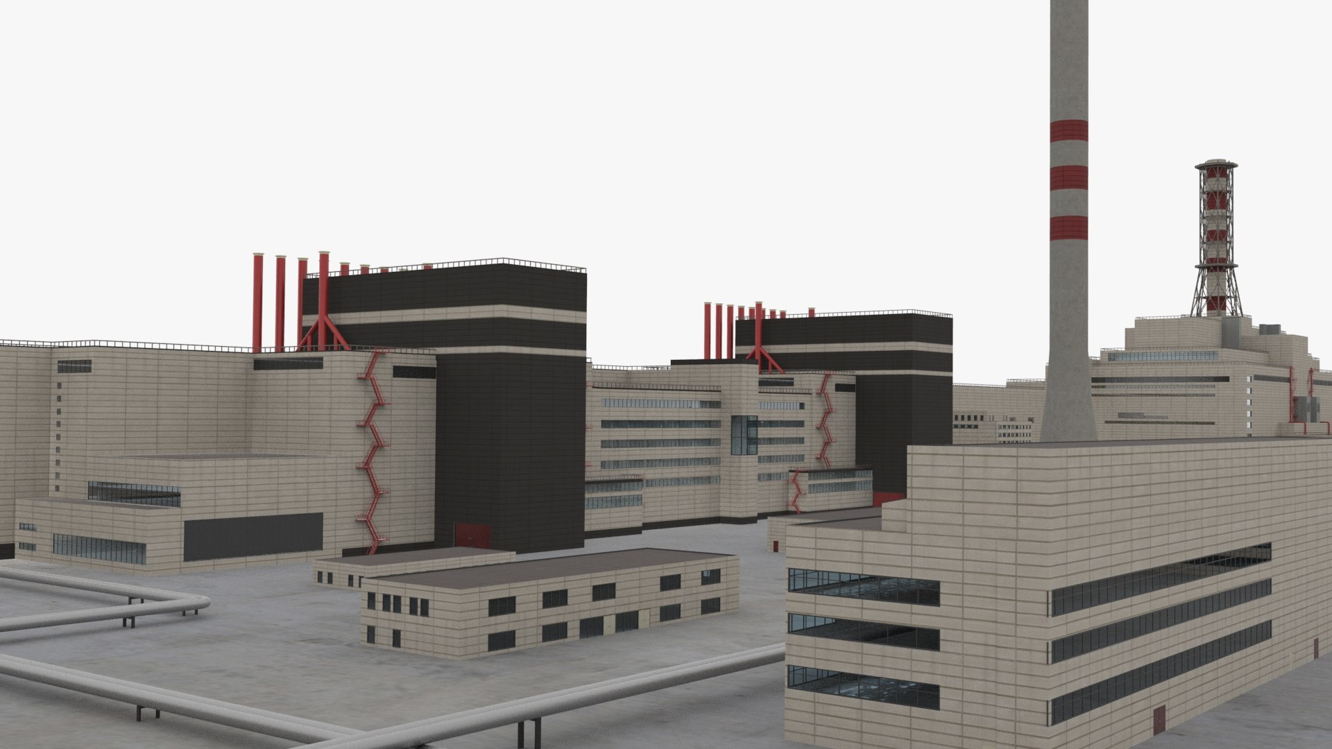 Chernobyl Reactor 3D Model - TurboSquid 2280876