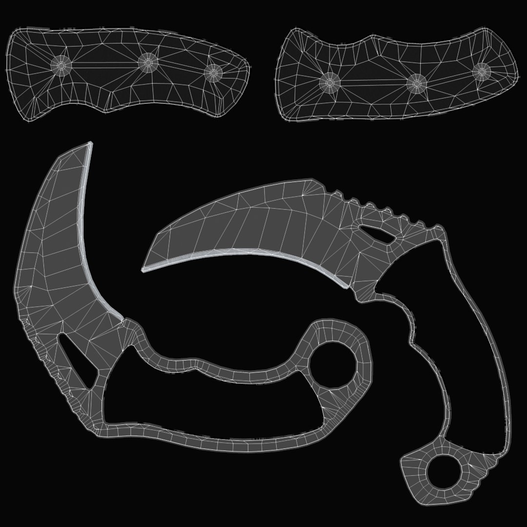 3D Karambit Games Pbr Model - TurboSquid 1447655