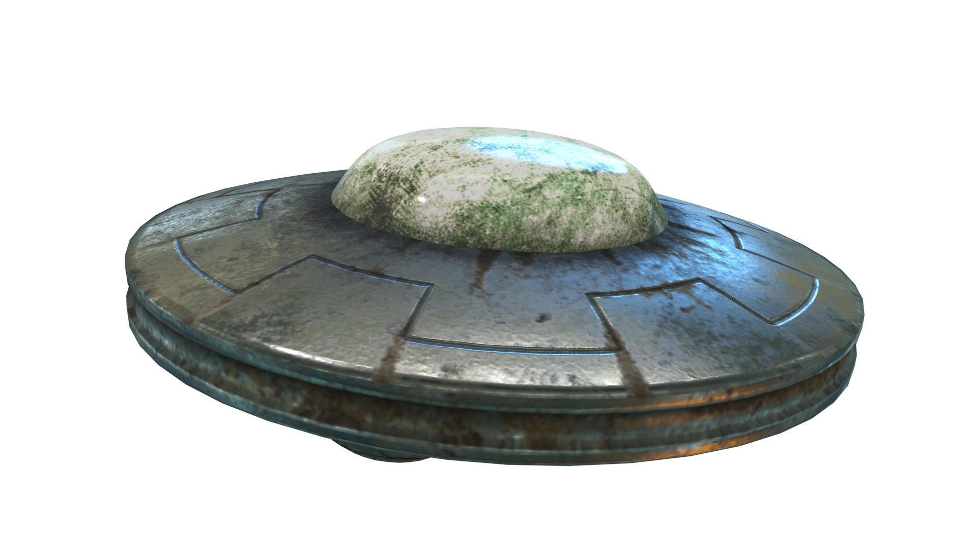 3D Model Simple Ufo - TurboSquid 1247685