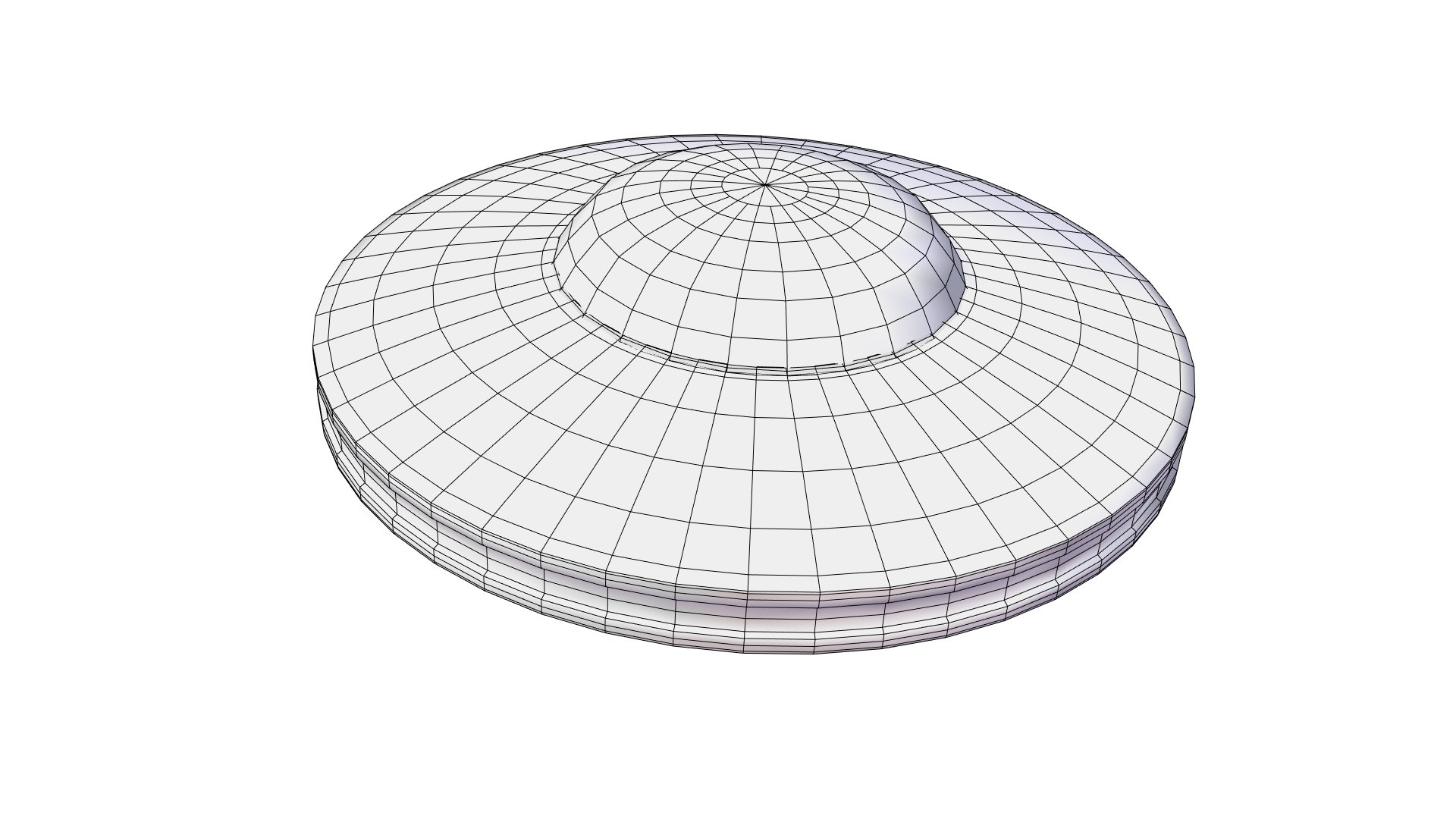 3D Model Simple Ufo - TurboSquid 1247685