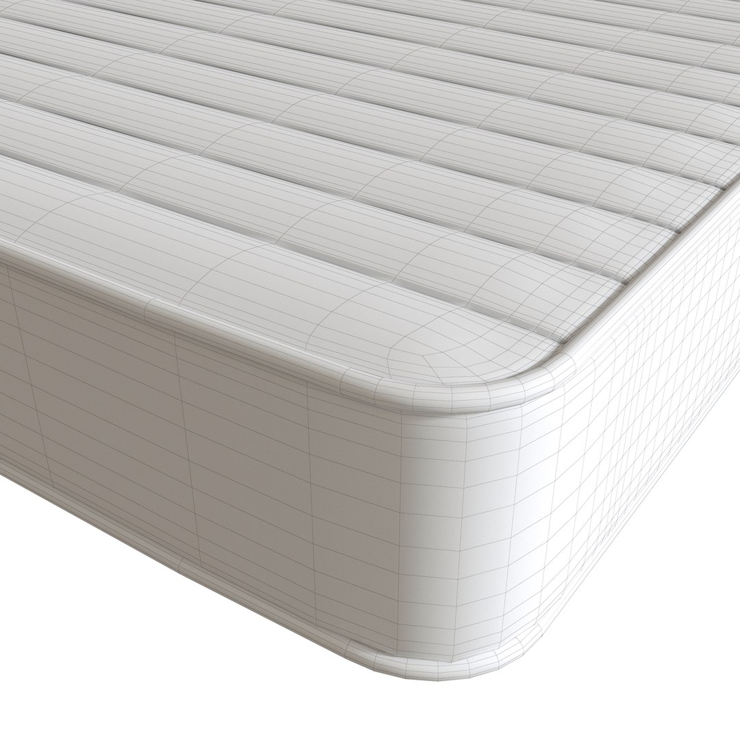 3D Queen Contour Mattress Model - TurboSquid 1817282