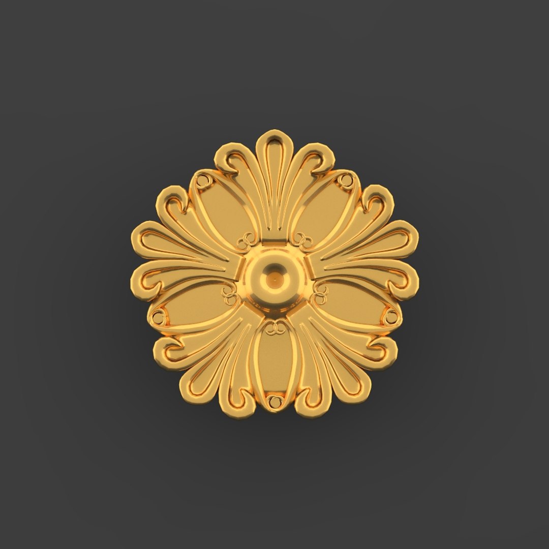 Free Rosette 3d Model