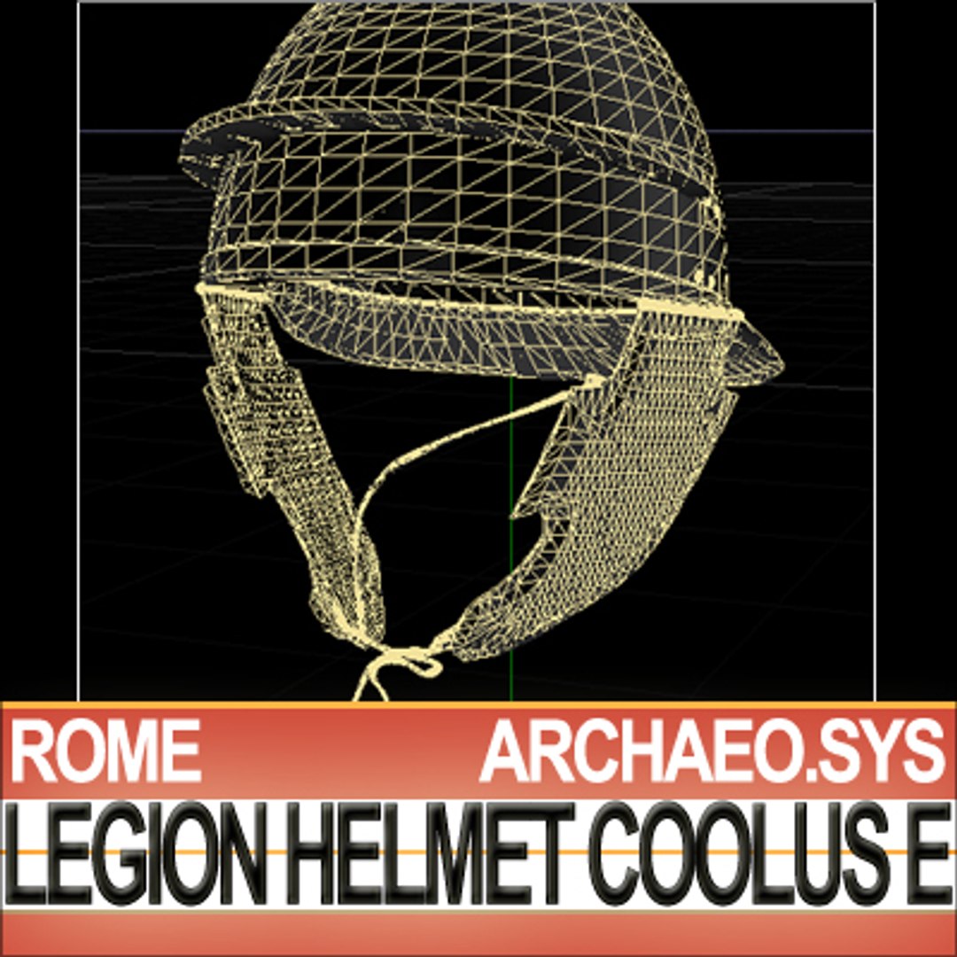Roman Legionary Helmet Coolus 3d Model