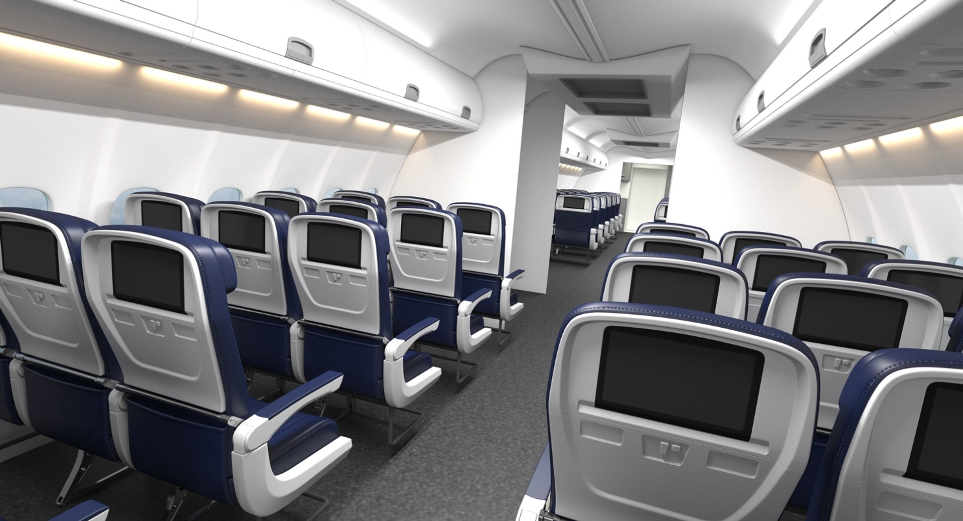 Boeing 757-300 interior cockpit 3D model - TurboSquid 1272132