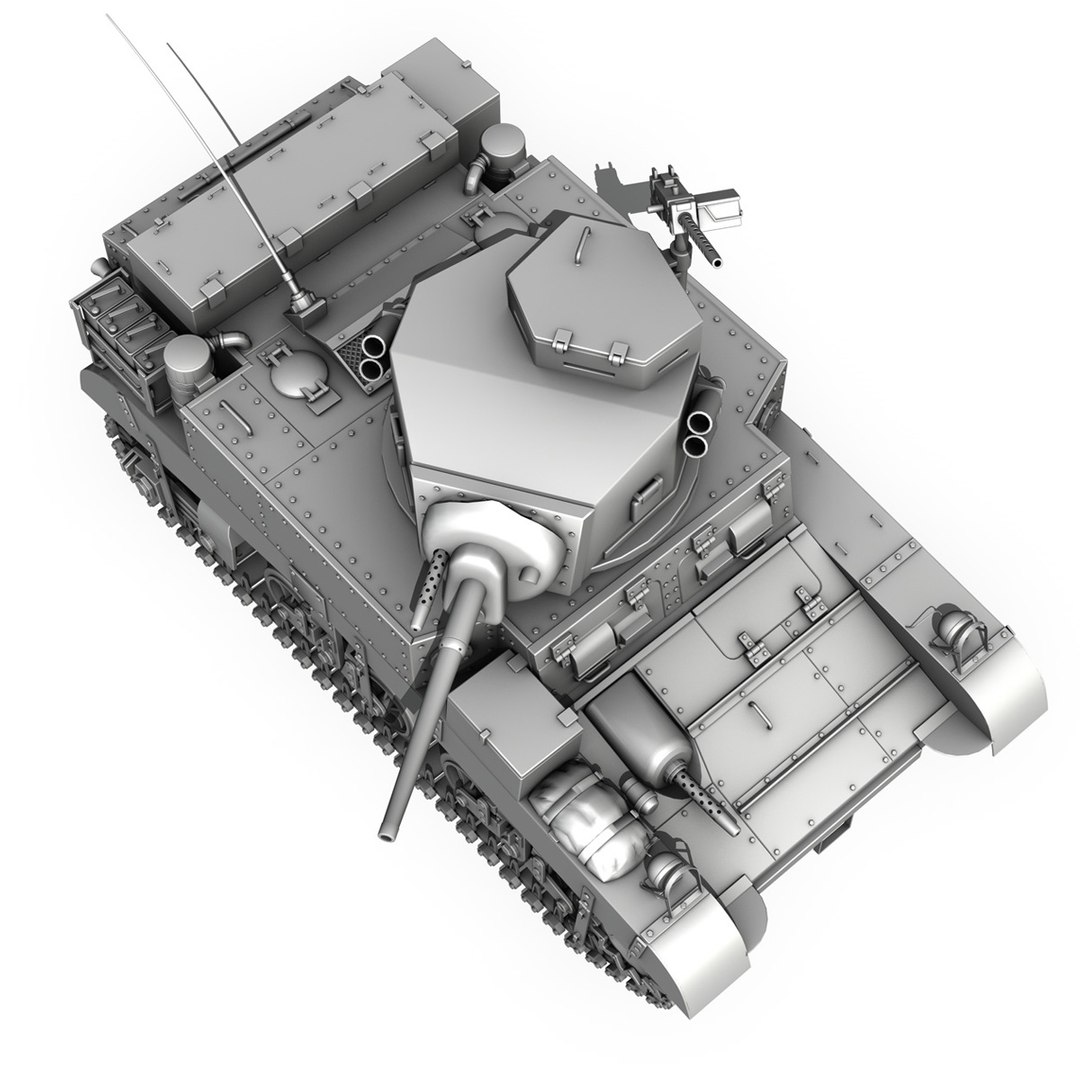 3d British M3 Light Tank