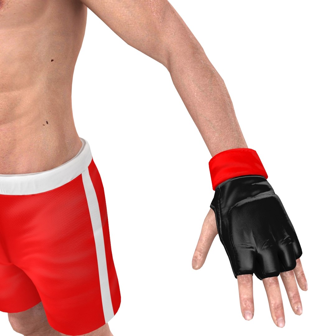 3D Mma Fighter - TurboSquid 1289681