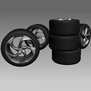 Free Rigged 3D Spinner-Wheels Models | TurboSquid