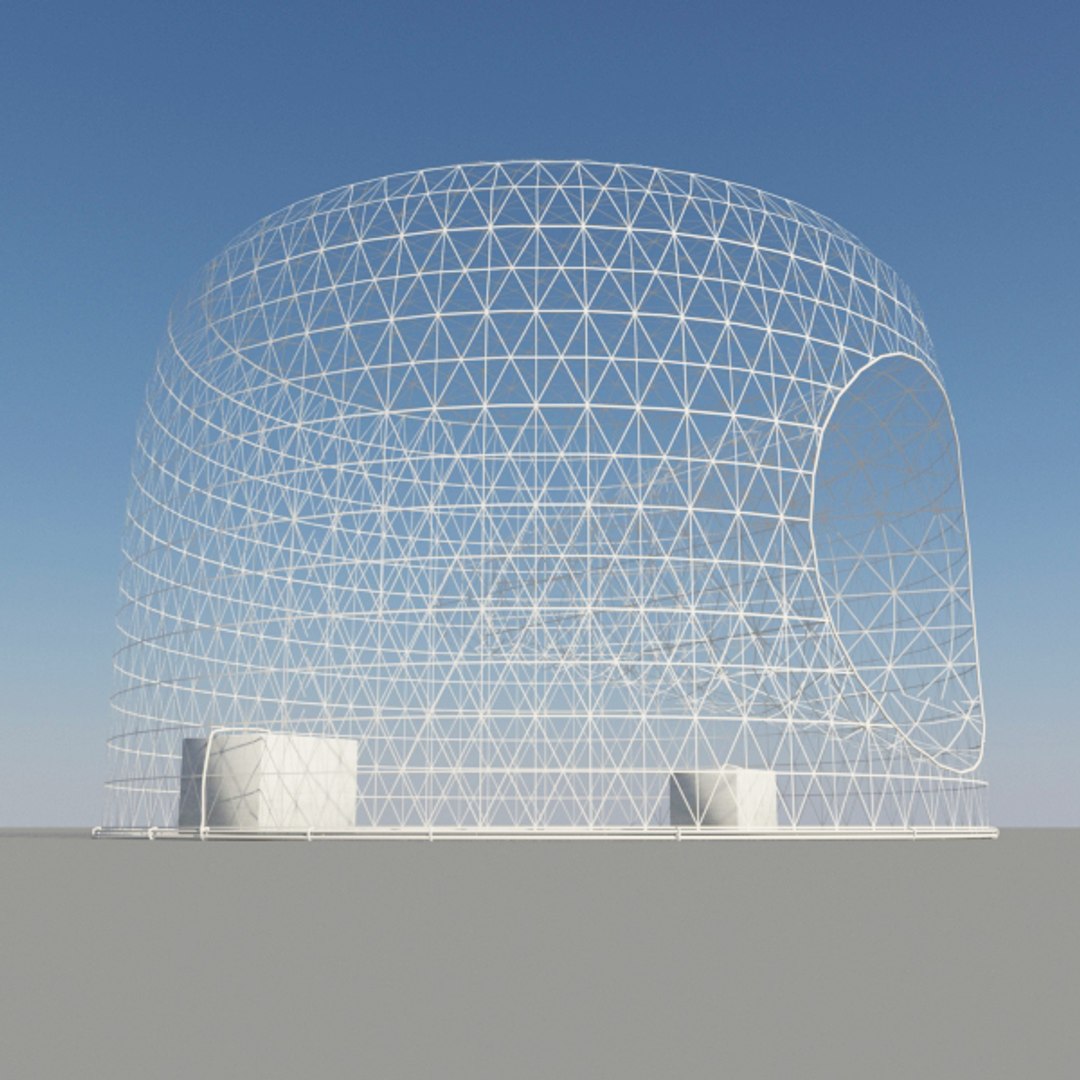 3d Bahrain Fish Trap Model