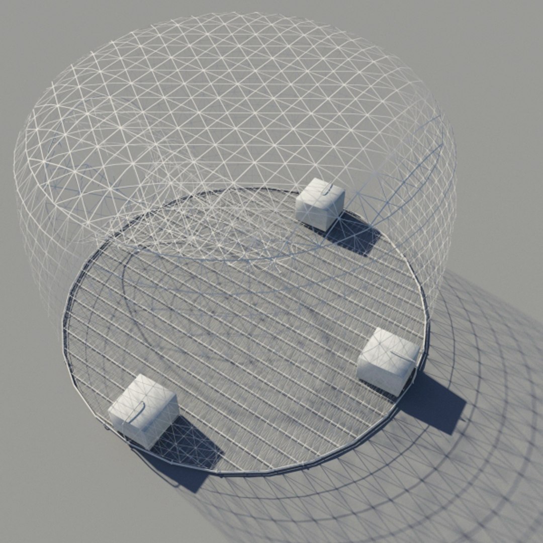 3d Bahrain Fish Trap Model