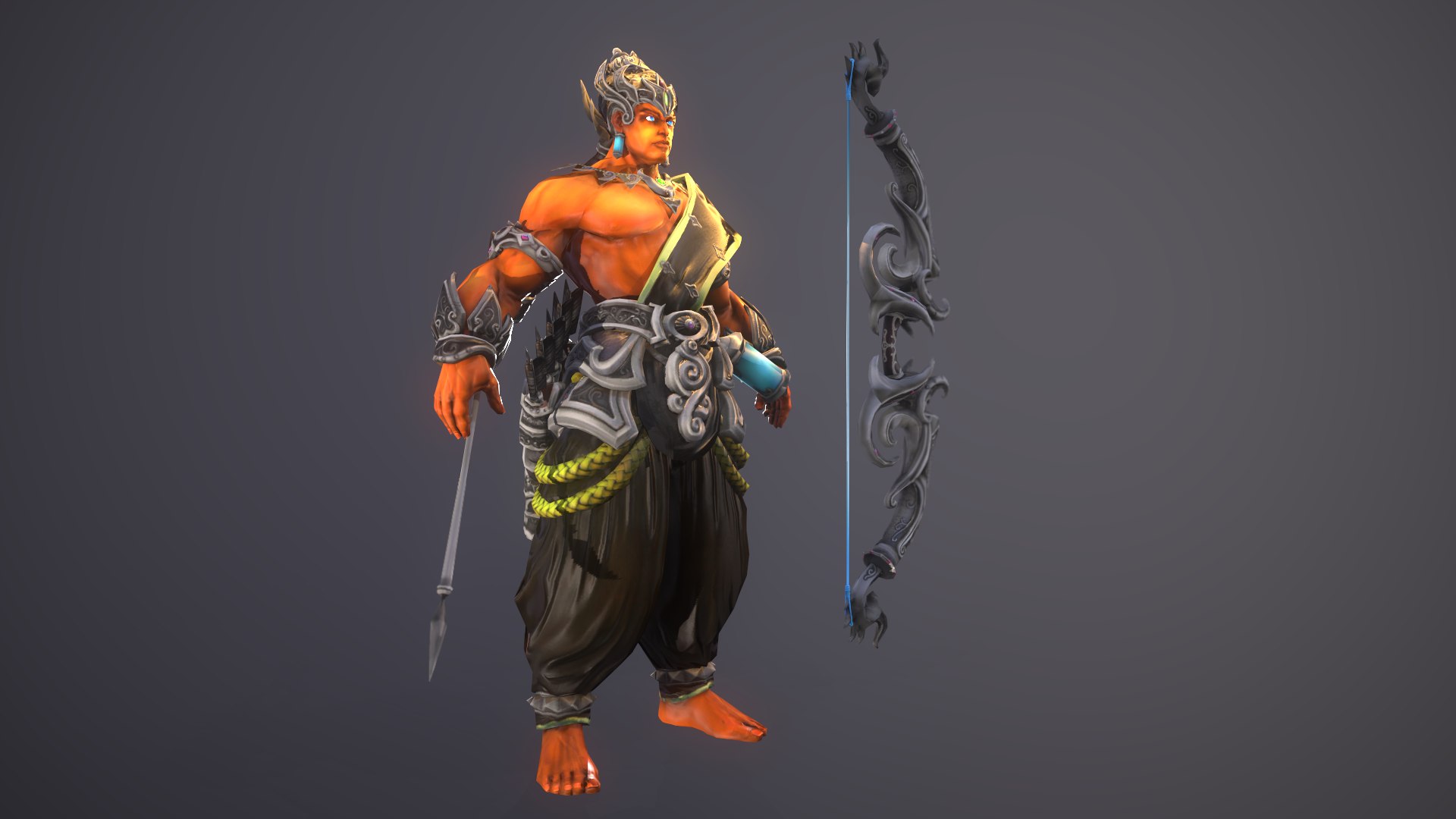 Lord Ram 3D 3D Model - TurboSquid 2160411