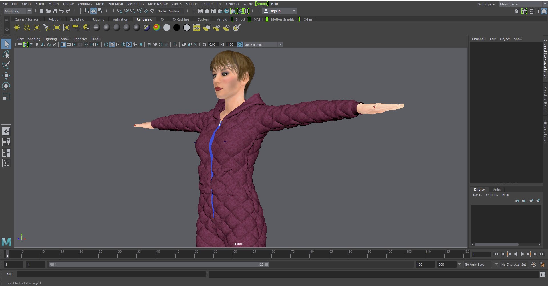 Womens Overalls 3D Model - TurboSquid 1628006