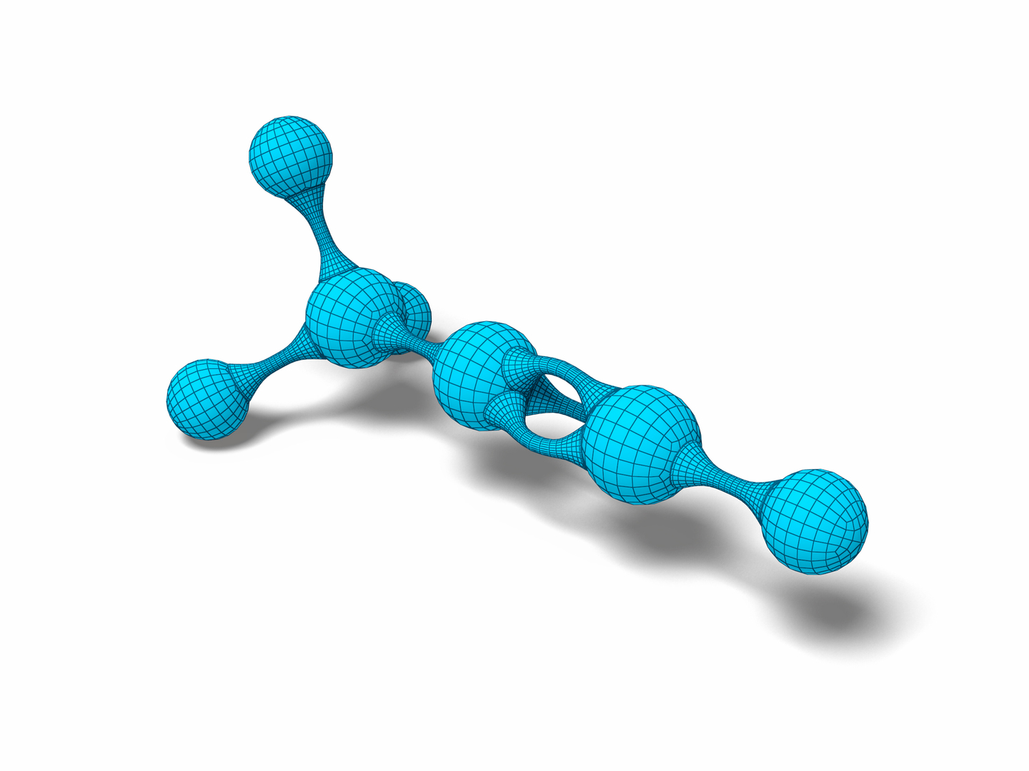 Propyne Molecule Ch3c=ch Modeled 3D Model - TurboSquid 1539714