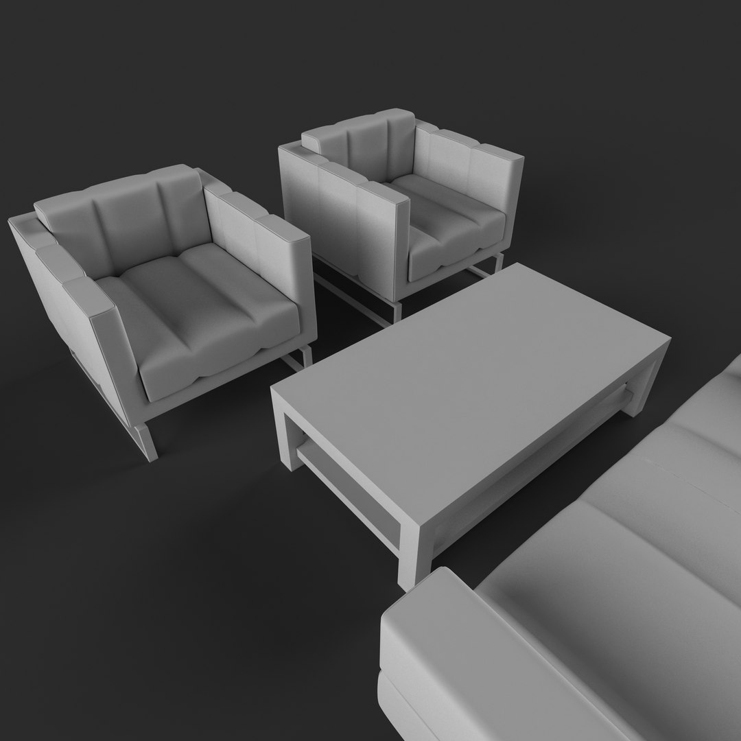 INFLATABLE SOFA 3D model - TurboSquid 1809063