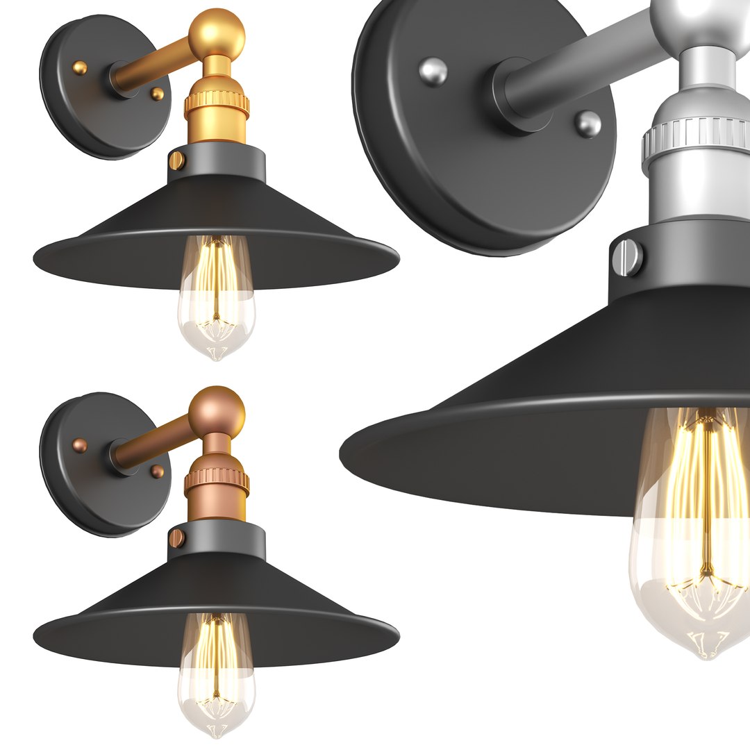 3D Model Wall Light - TurboSquid 1513814