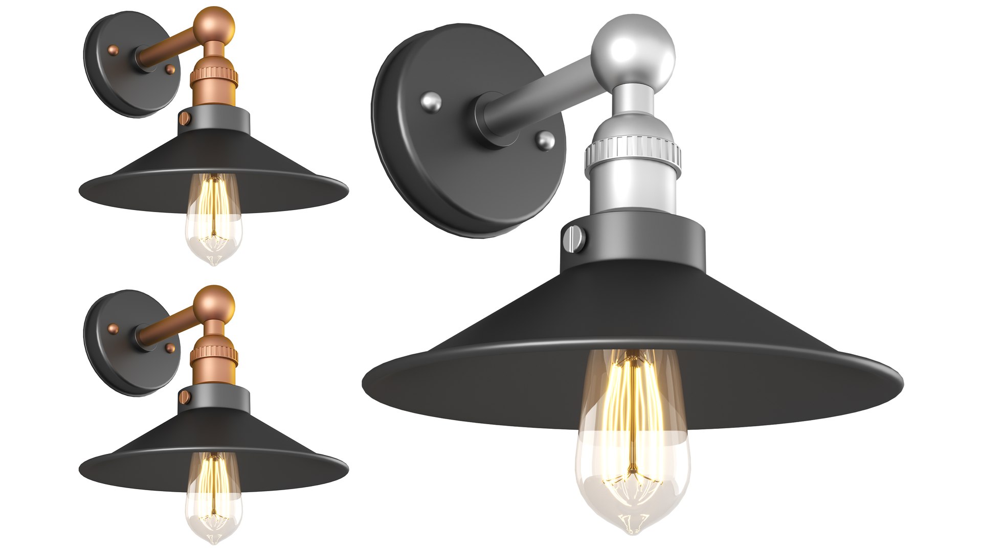 3D Model Wall Light - TurboSquid 1513814