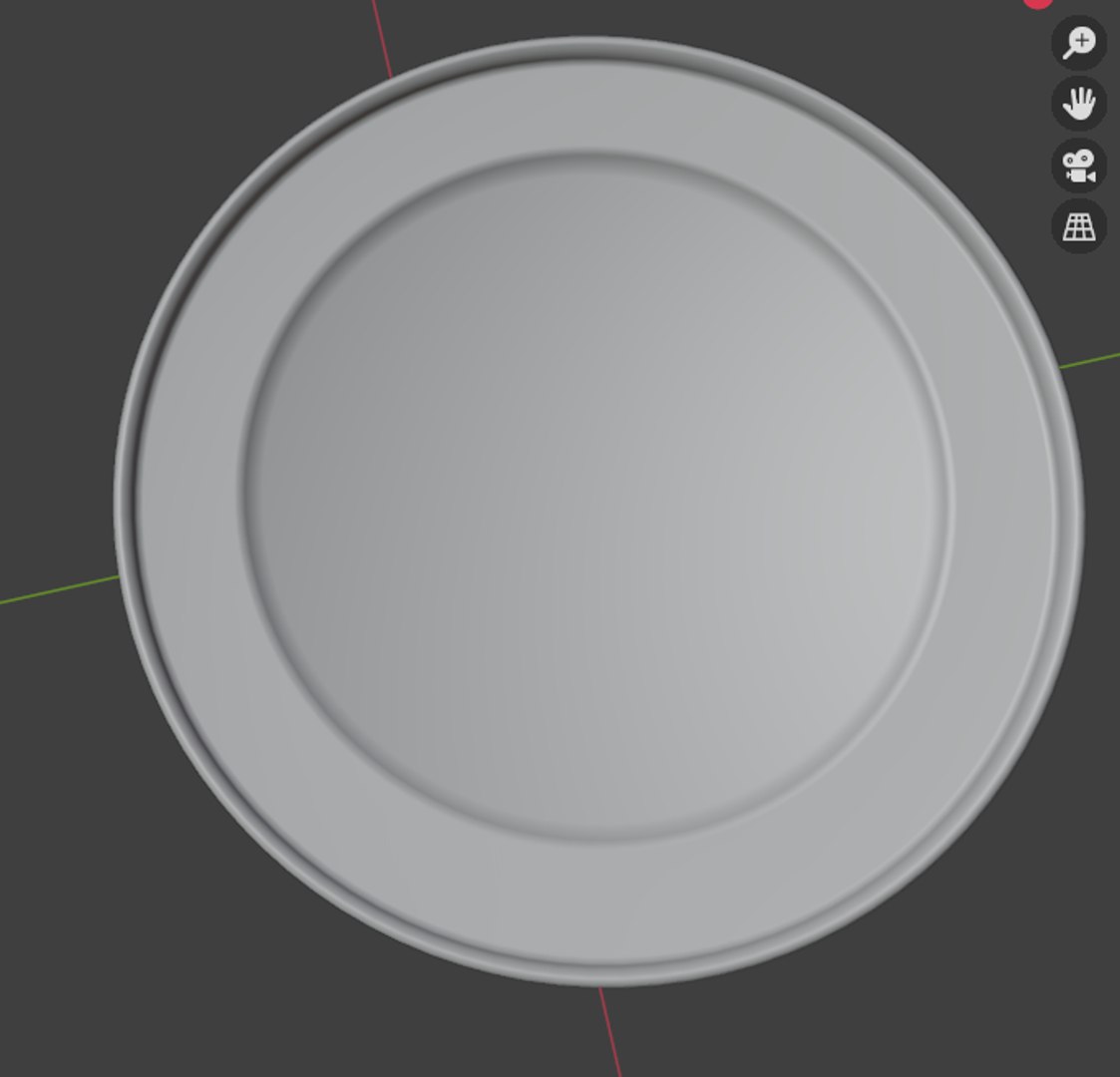 Plate 3D - TurboSquid 2208286