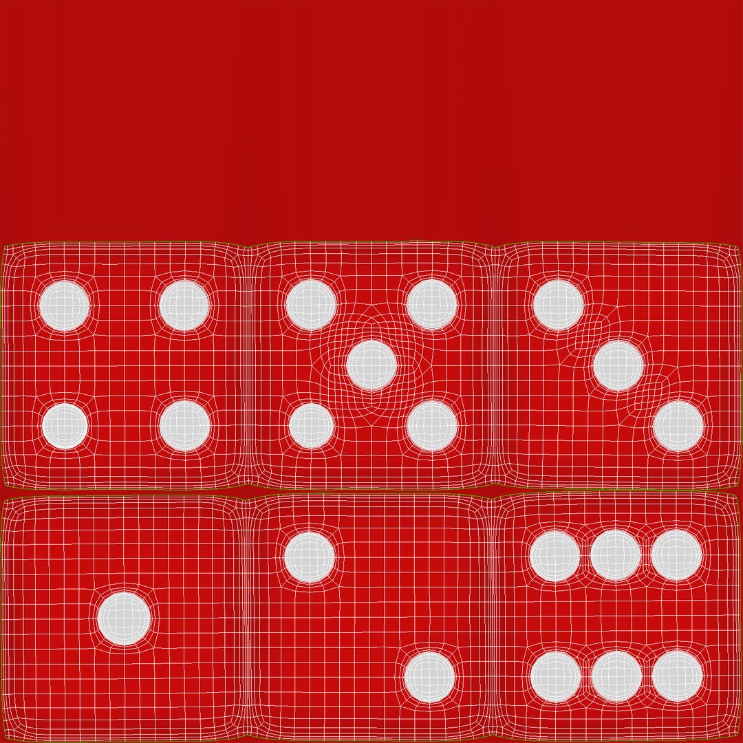 3D Red Transparent Dices Model - TurboSquid 1333514