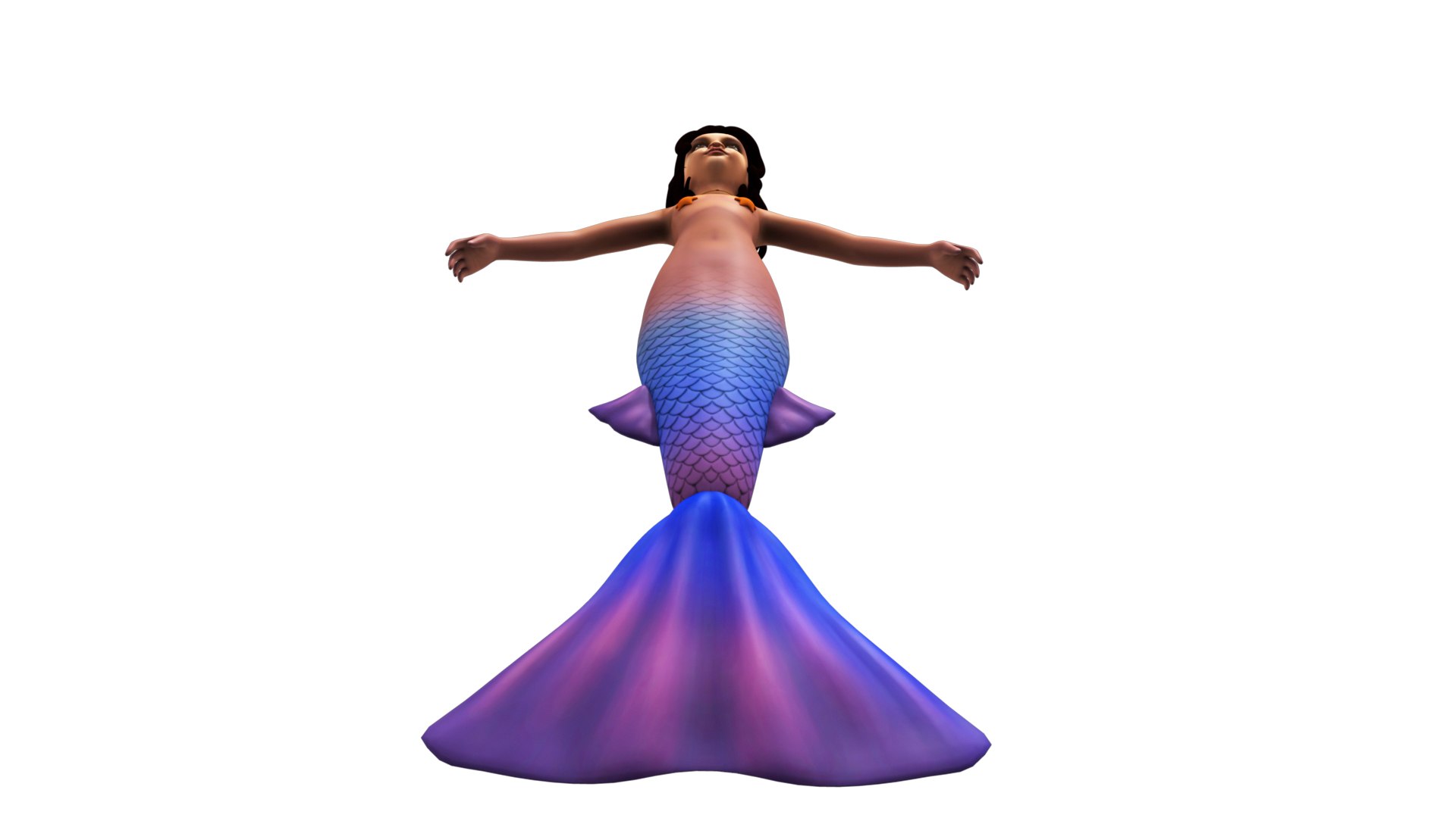 Mermaid 3D - TurboSquid 1627621