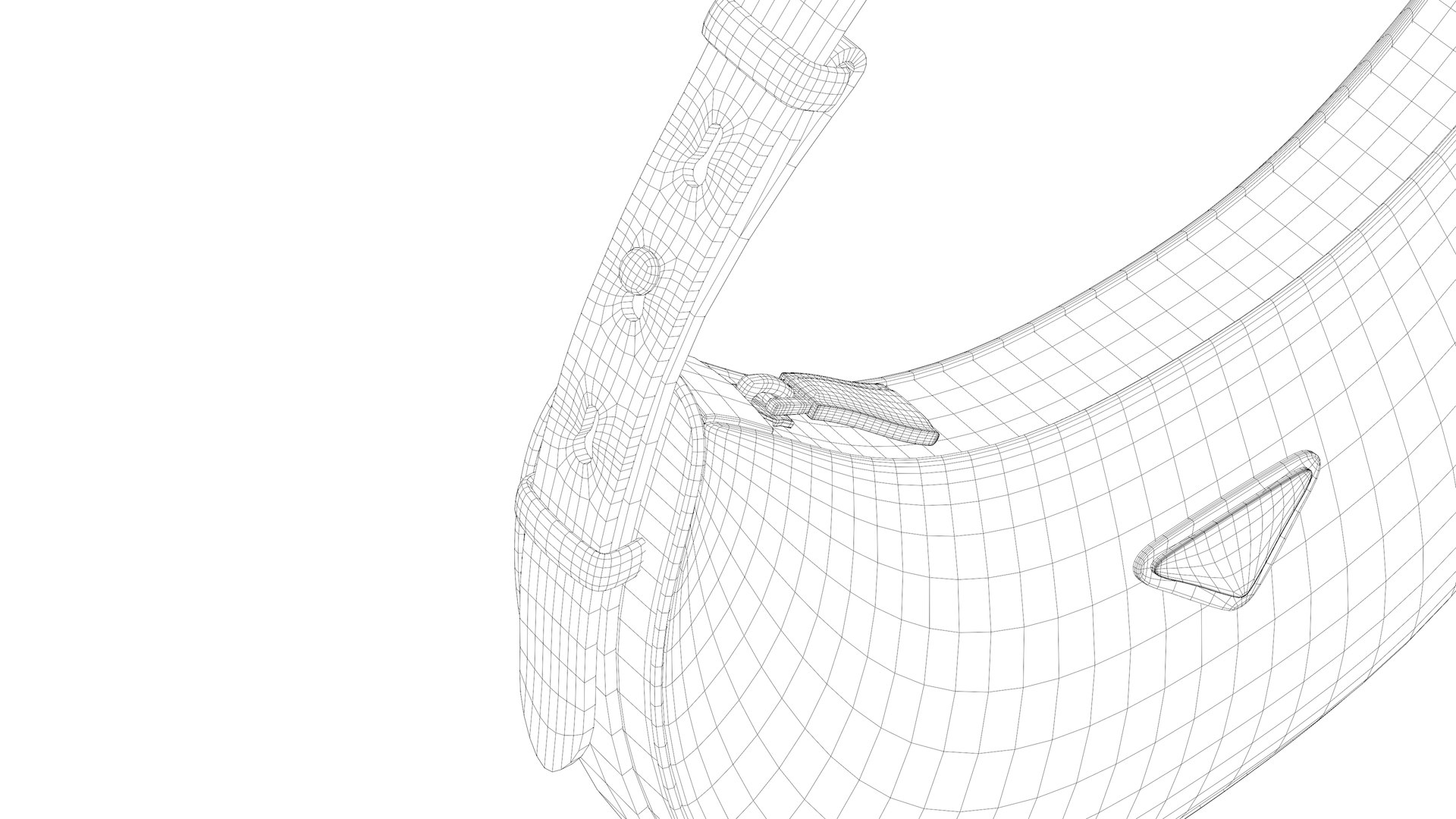 3D Prada Arque Bag 7 - TurboSquid 2251852