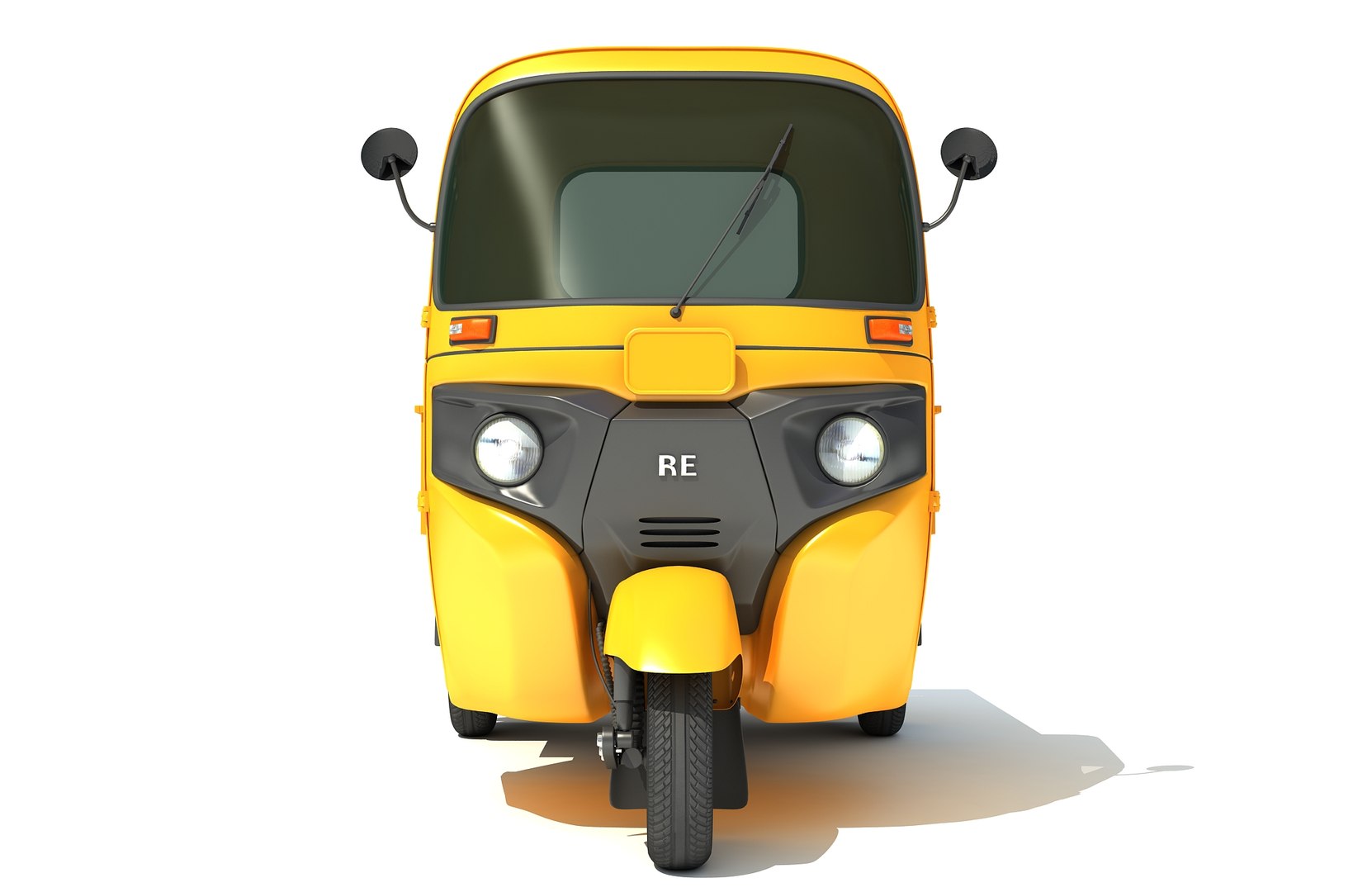 3D Auto Rickshaw Mini Truck - TurboSquid 1425033