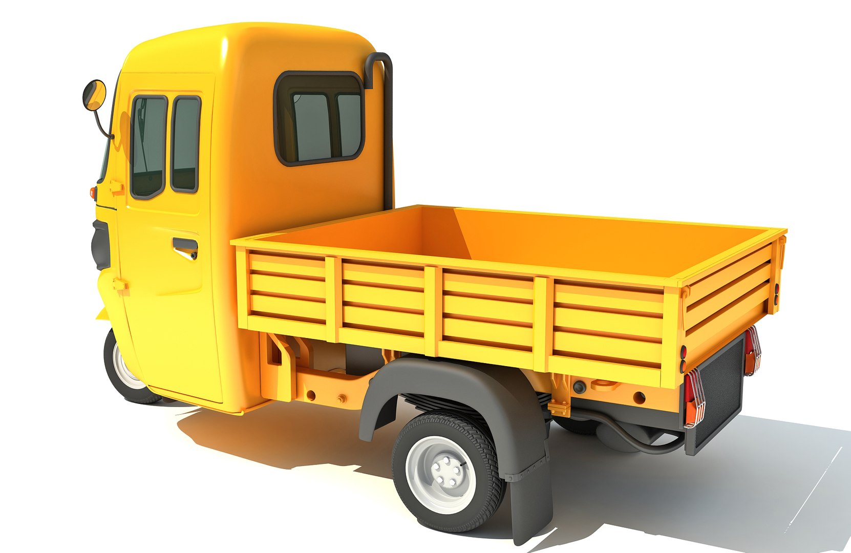 3D Auto Rickshaw Mini Truck - TurboSquid 1425033