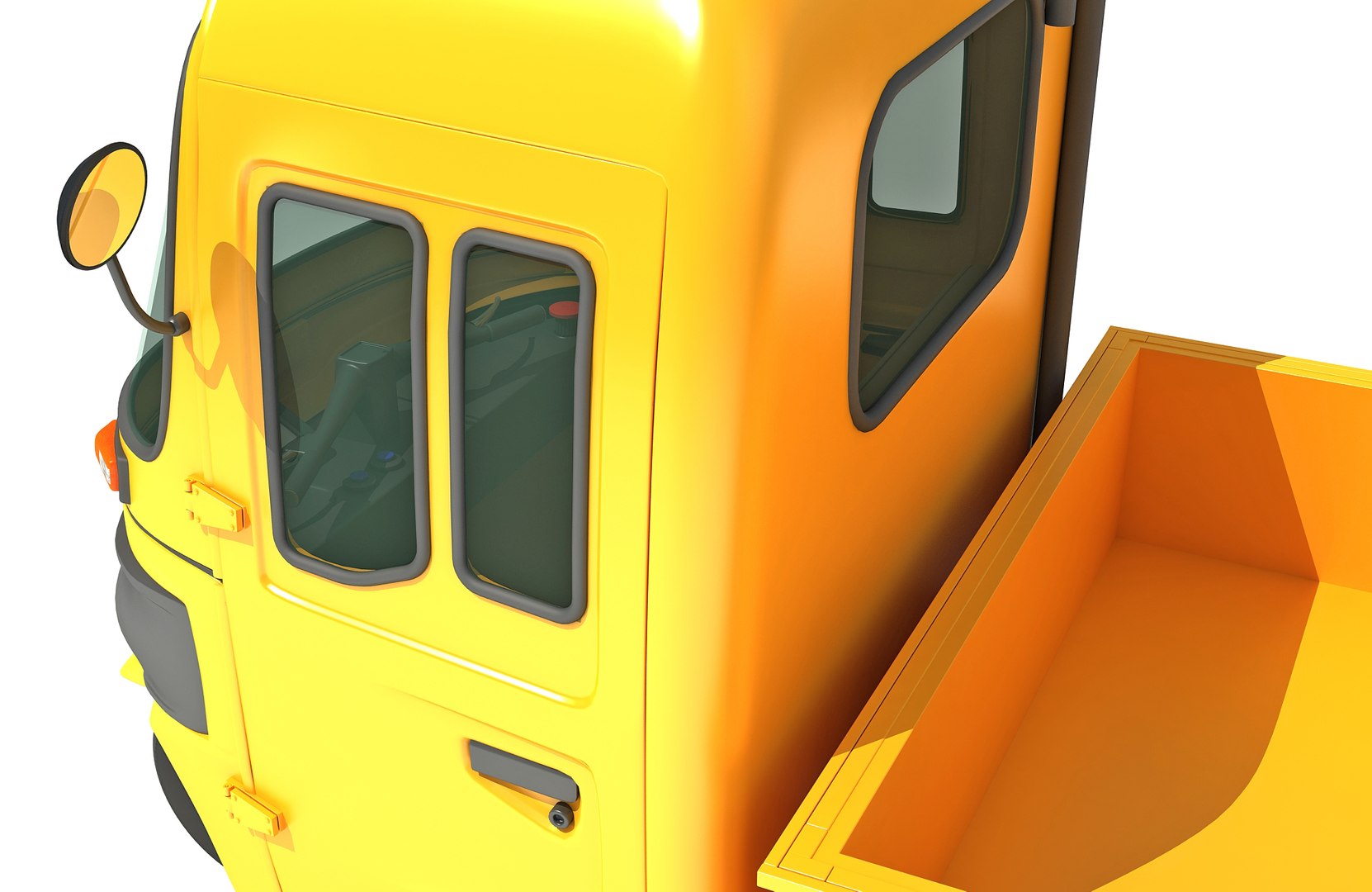 3D Auto Rickshaw Mini Truck - TurboSquid 1425033