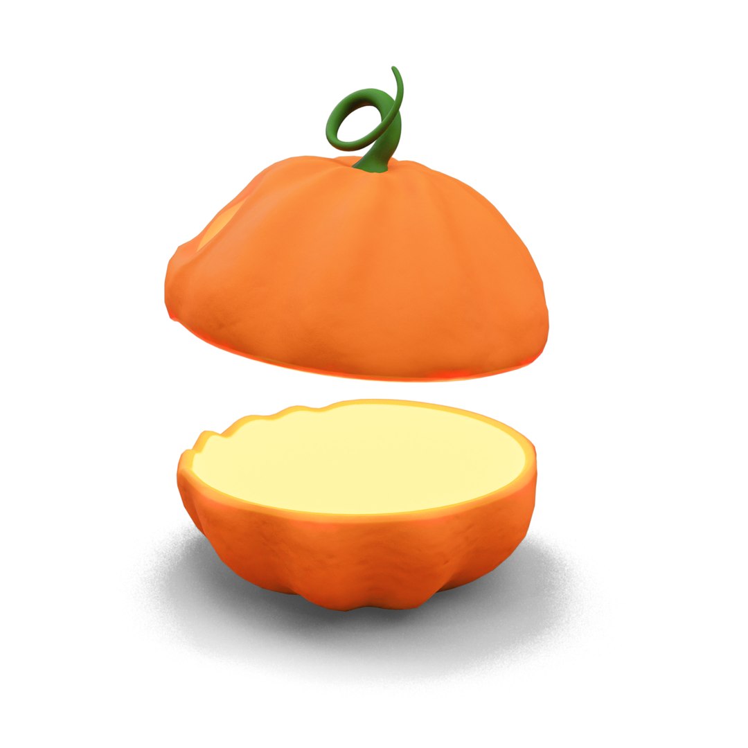 Halloween Pumpkin Chest 3D - TurboSquid 2104244