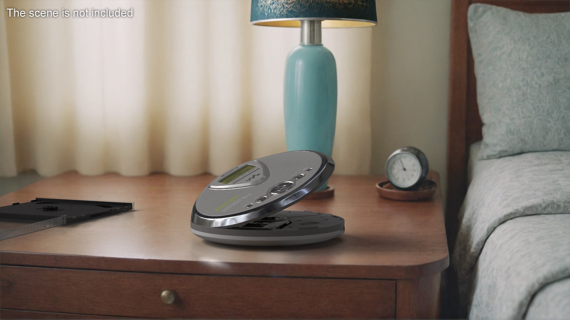 Sony Portable Disc Player Open 3D Model - TurboSquid 2325304