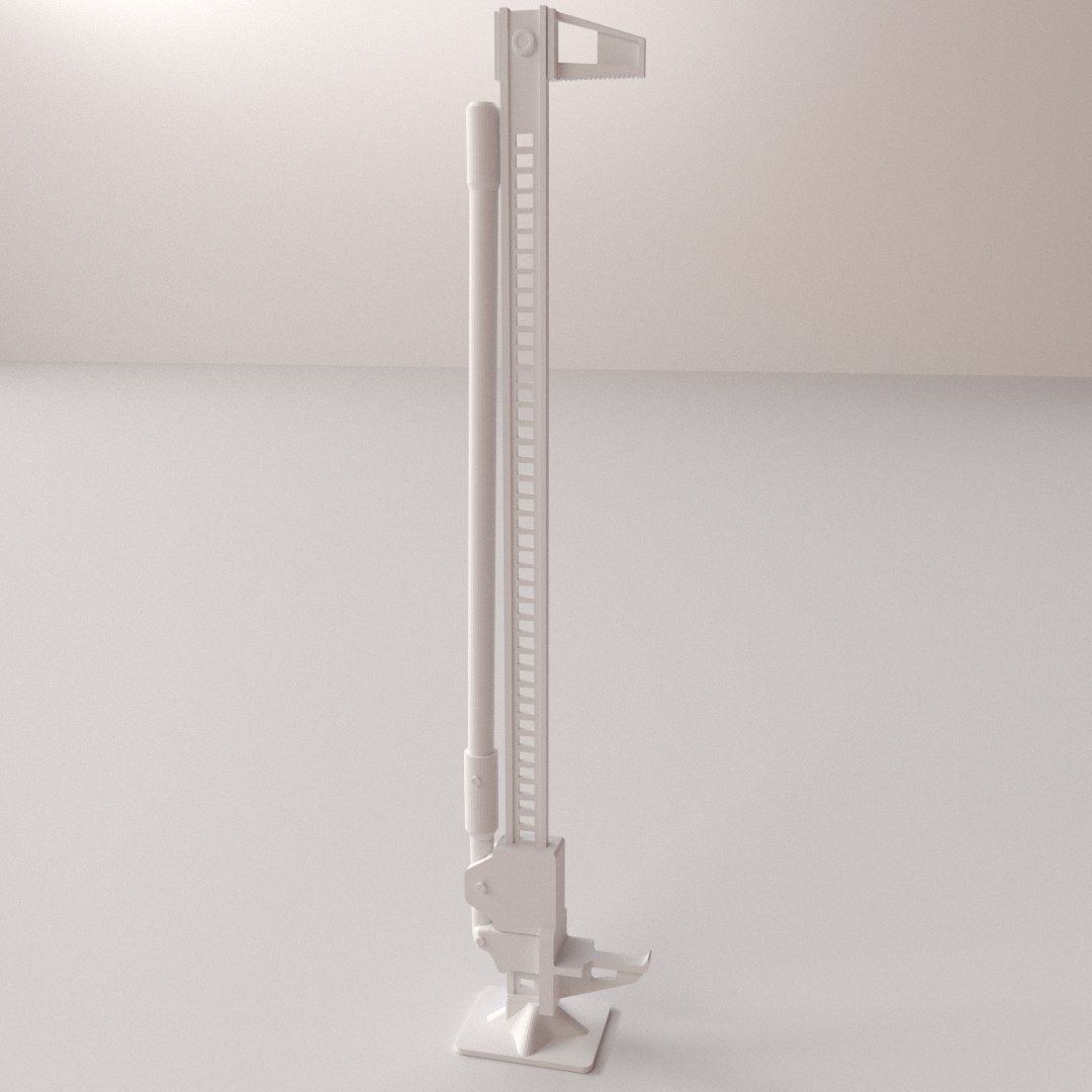 3D farm jack model - TurboSquid 1537768