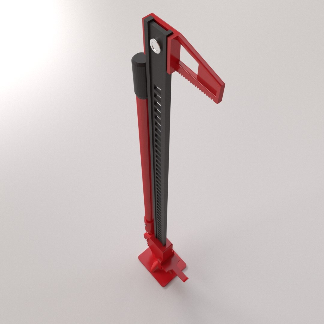 3D farm jack model - TurboSquid 1537768