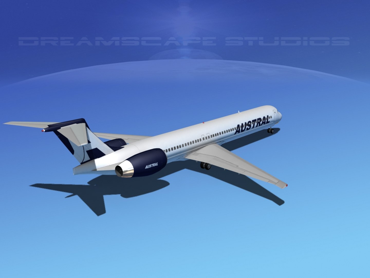 Mcdonnell Douglas Md-80 Obj