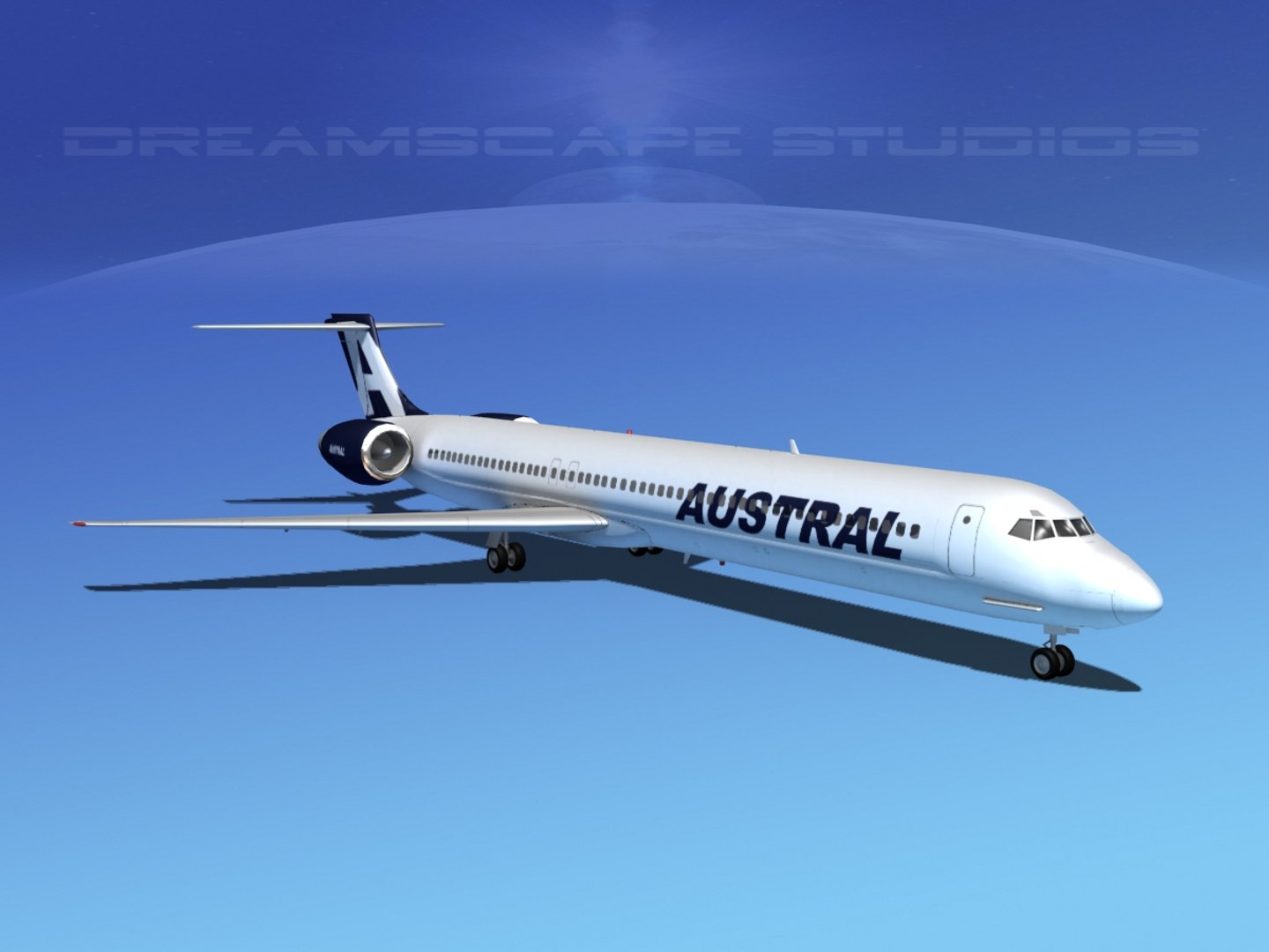 Mcdonnell Douglas Md-80 Obj