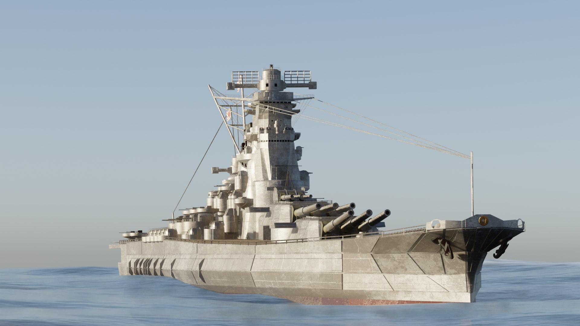 3D Yamato - TurboSquid 2210664