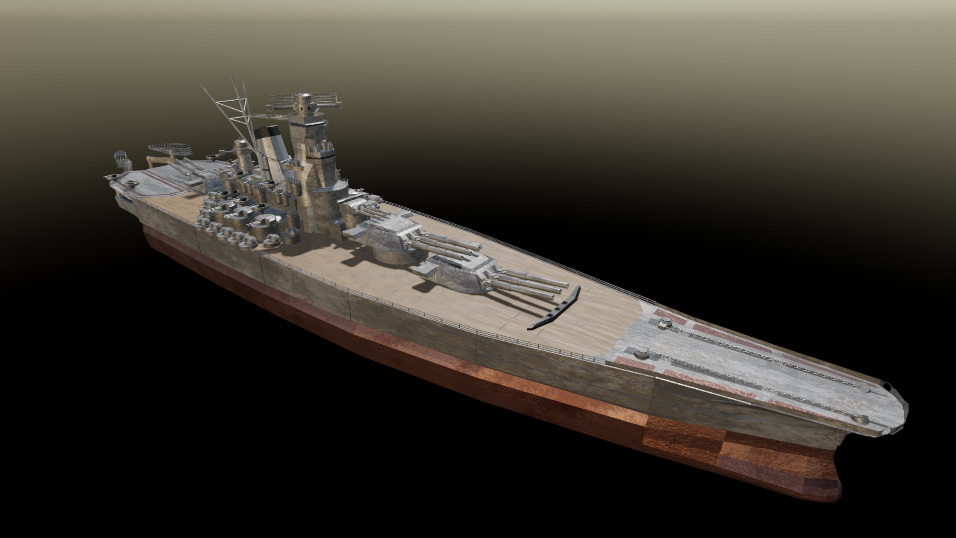 3D Yamato - TurboSquid 2210664