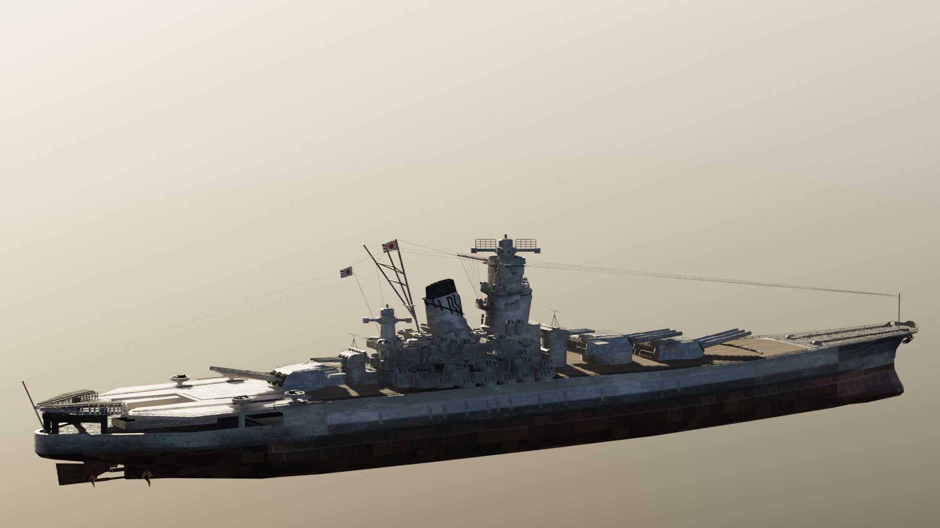 3D Yamato - TurboSquid 2210664