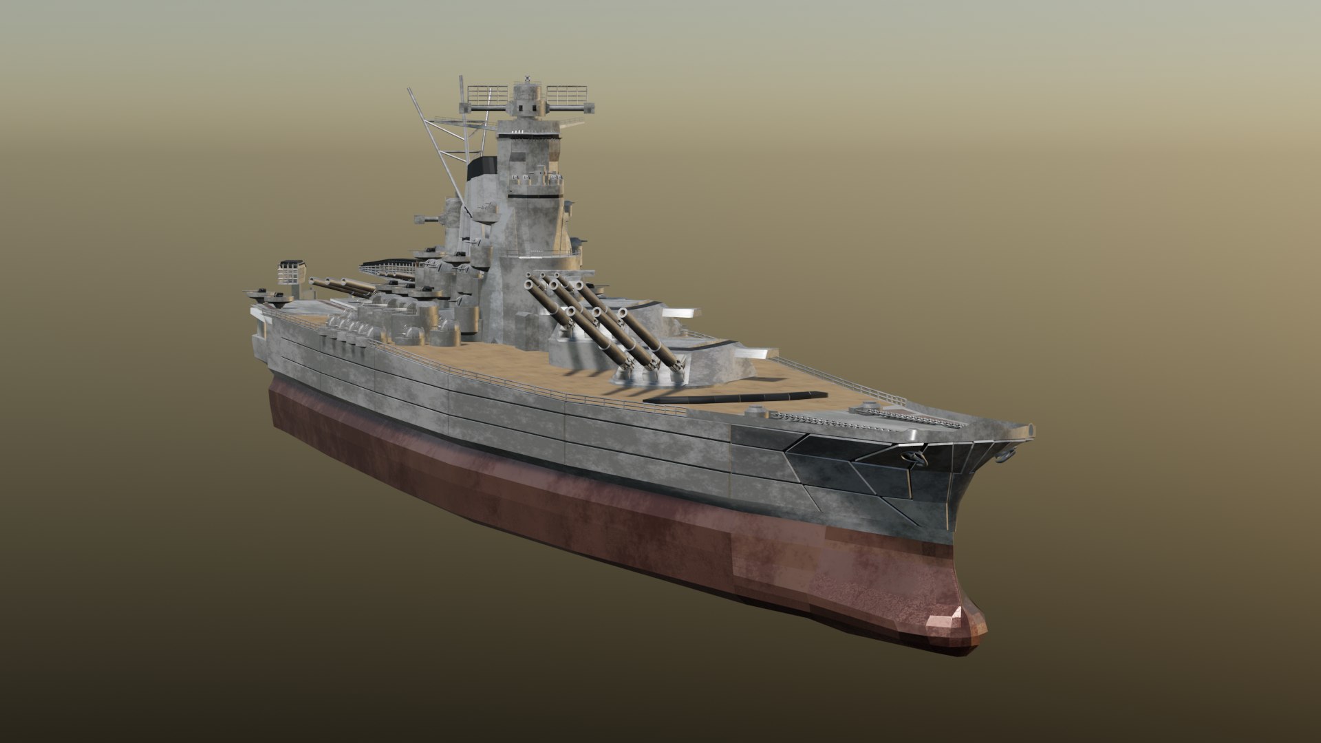 3D Yamato - TurboSquid 2210664