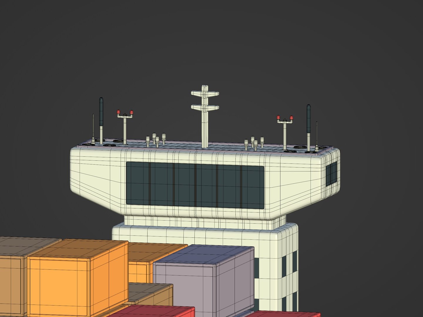 3D Cargo Ship Model - TurboSquid 1850343