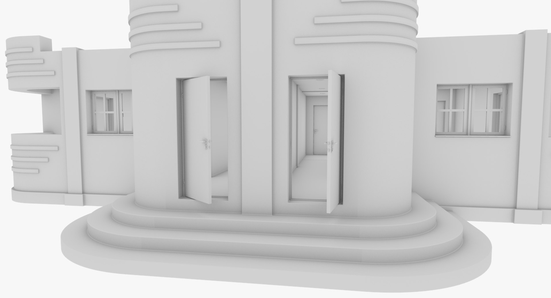 3D Streamline Moderne Home Interior Model - TurboSquid 1154518