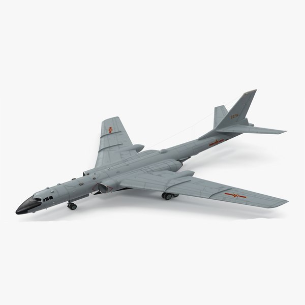 Chinesischer strategischer Bomber Xian H-6 mit Aufklärungsdrohne ...
