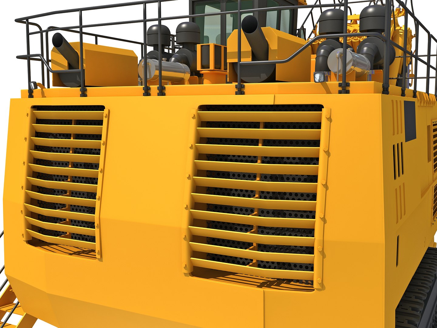 3D model tracked mining excavator - TurboSquid 1232833