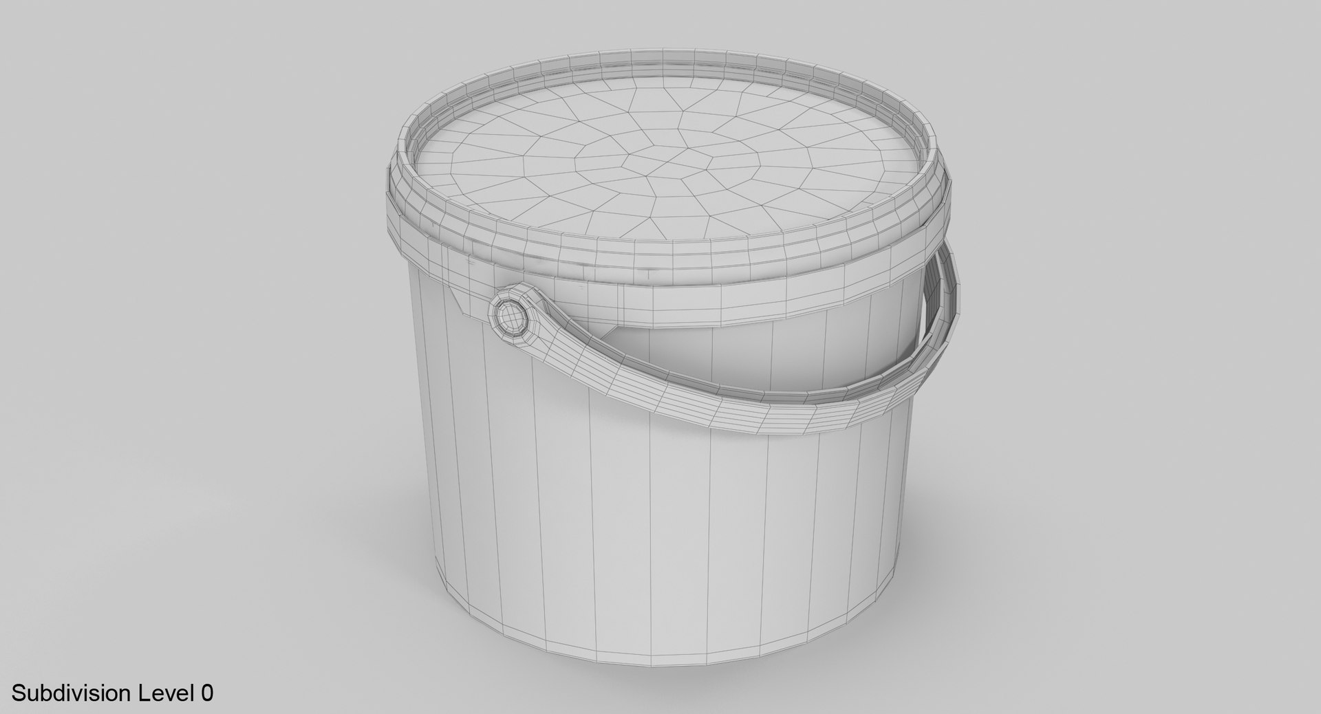 3D Plastic Bucket 3 - TurboSquid 1616701