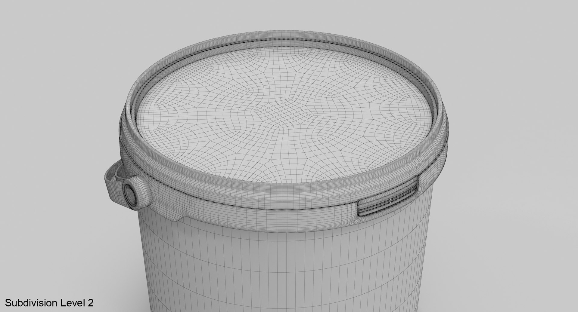 3D Plastic Bucket 3 - TurboSquid 1616701