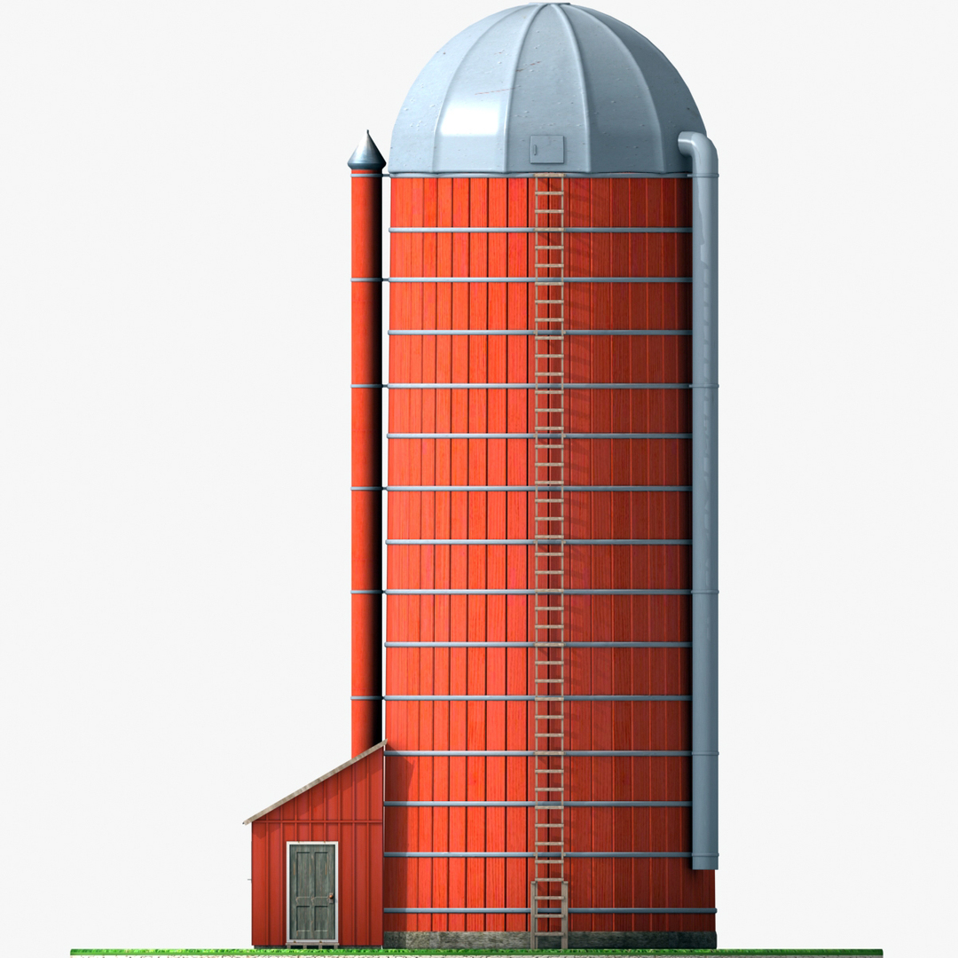 farm silo model