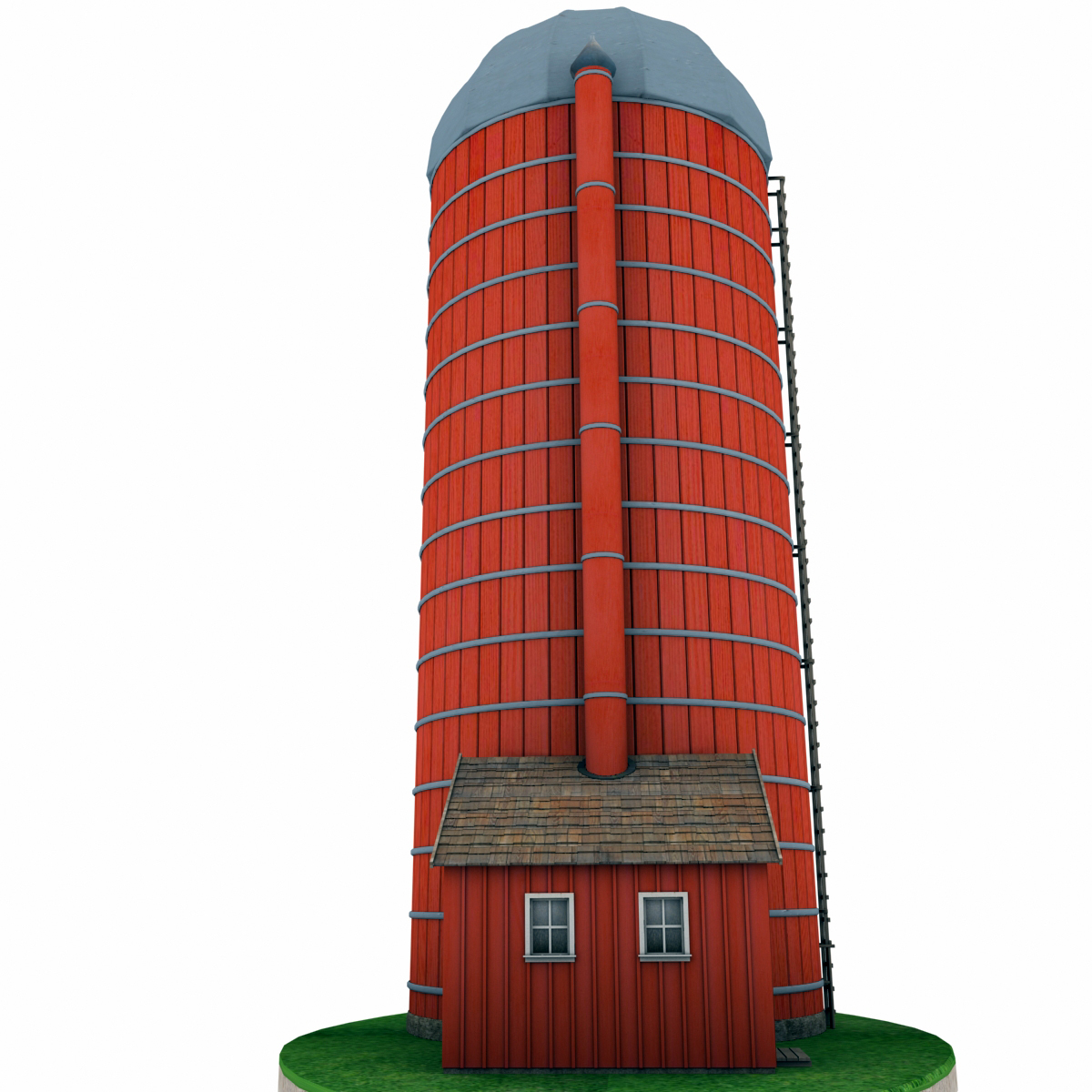 farm silo model