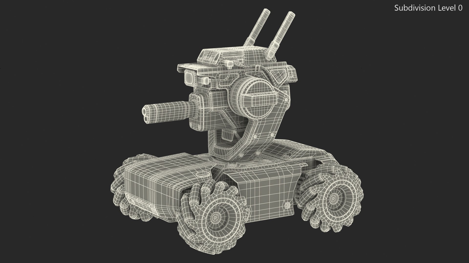 3D model mini tank drone - TurboSquid 1636773