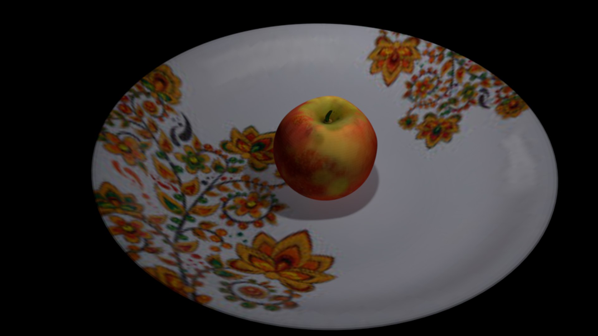 Apple Fruit Food Model - TurboSquid 1578999