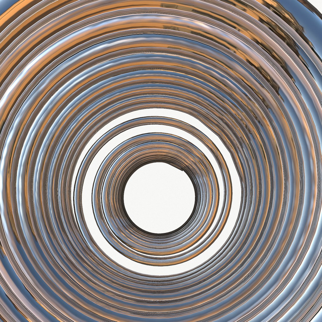 3D Metal Spiral Spring - TurboSquid 1410209
