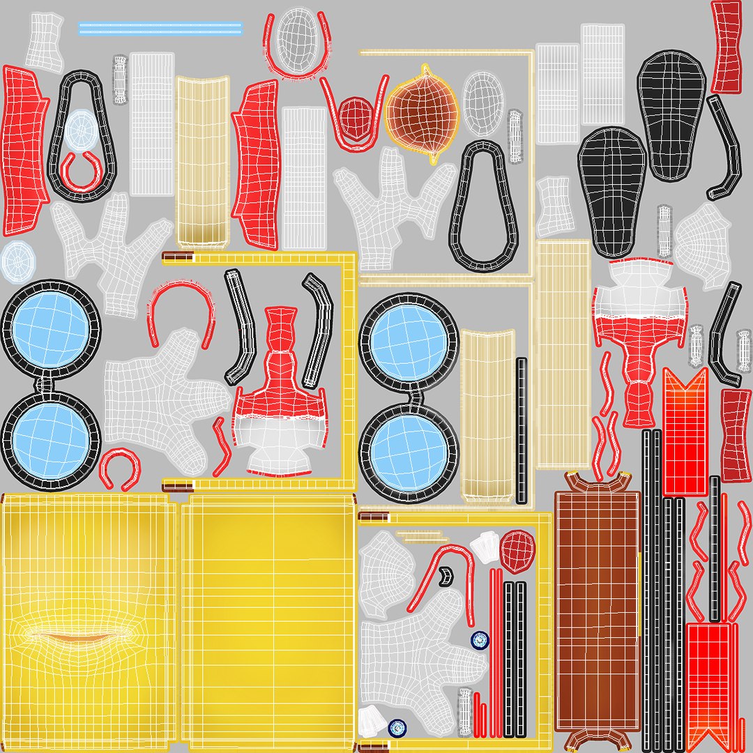 Yellow Book Character Tired Pose 3D - TurboSquid 2128828