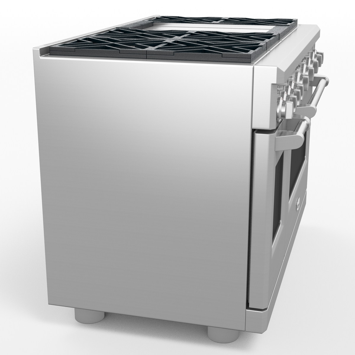 monogram range 3d model