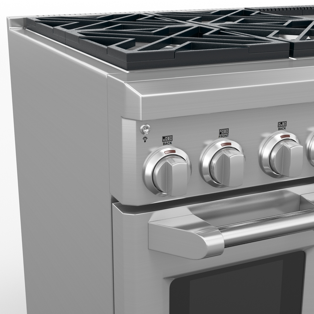 monogram range 3d model
